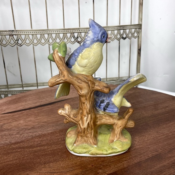 None | Accents | Vintage Blue Jay Figurinesmulticolored | Poshmark
